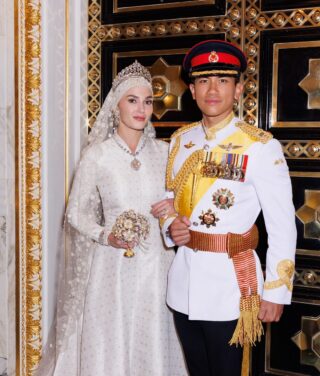 Ilyen volt a brunei herceg esküvője és Anisha Rosnah ruhája